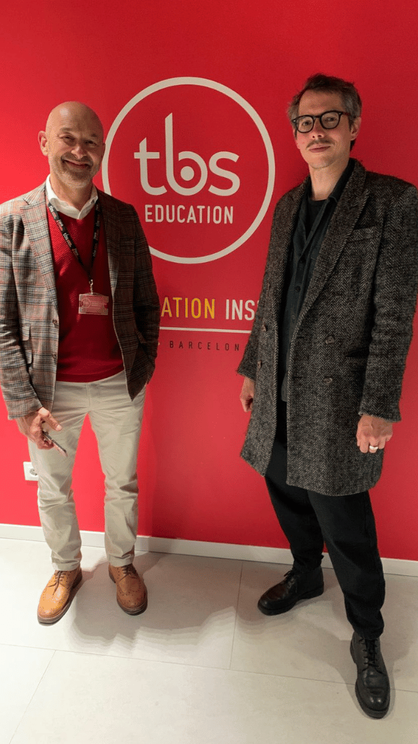 Thomas Porcher visits TBS Education-Barcelona - TBS Barcelona